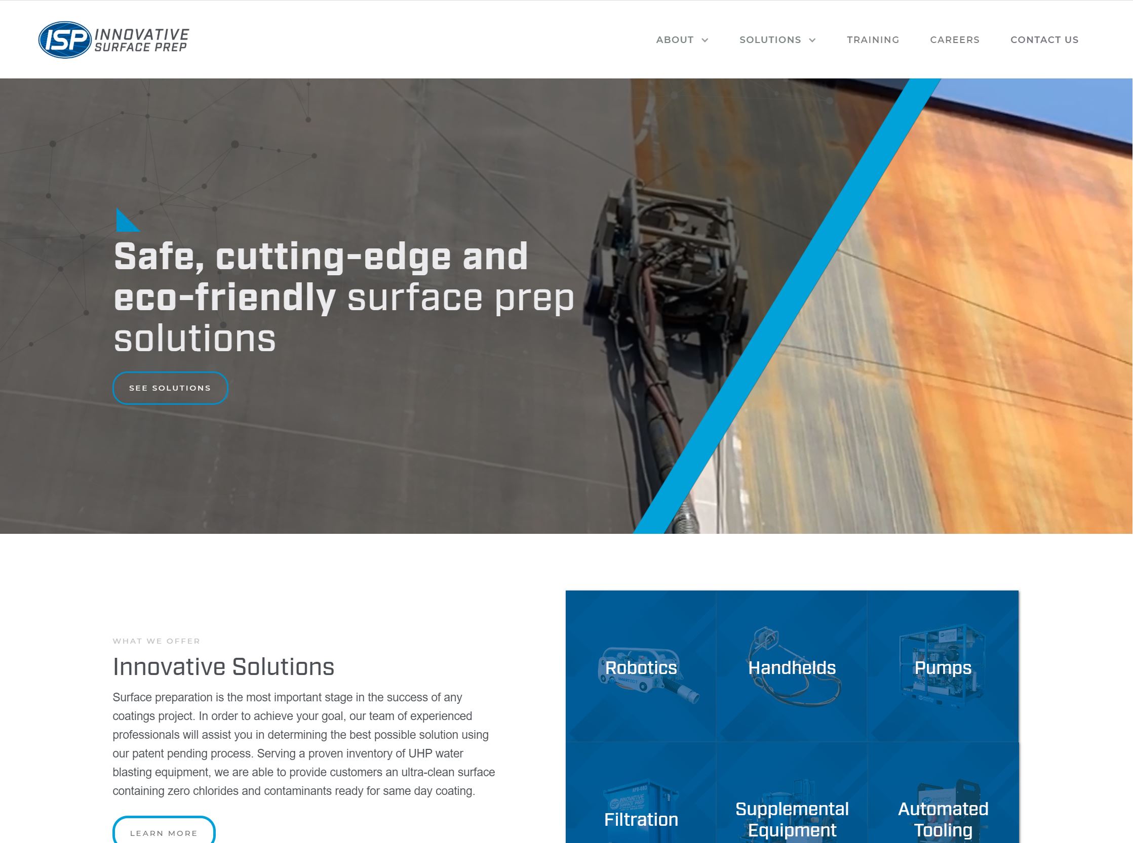 Innovative Surface Prep | Smart Blasting & Robotics